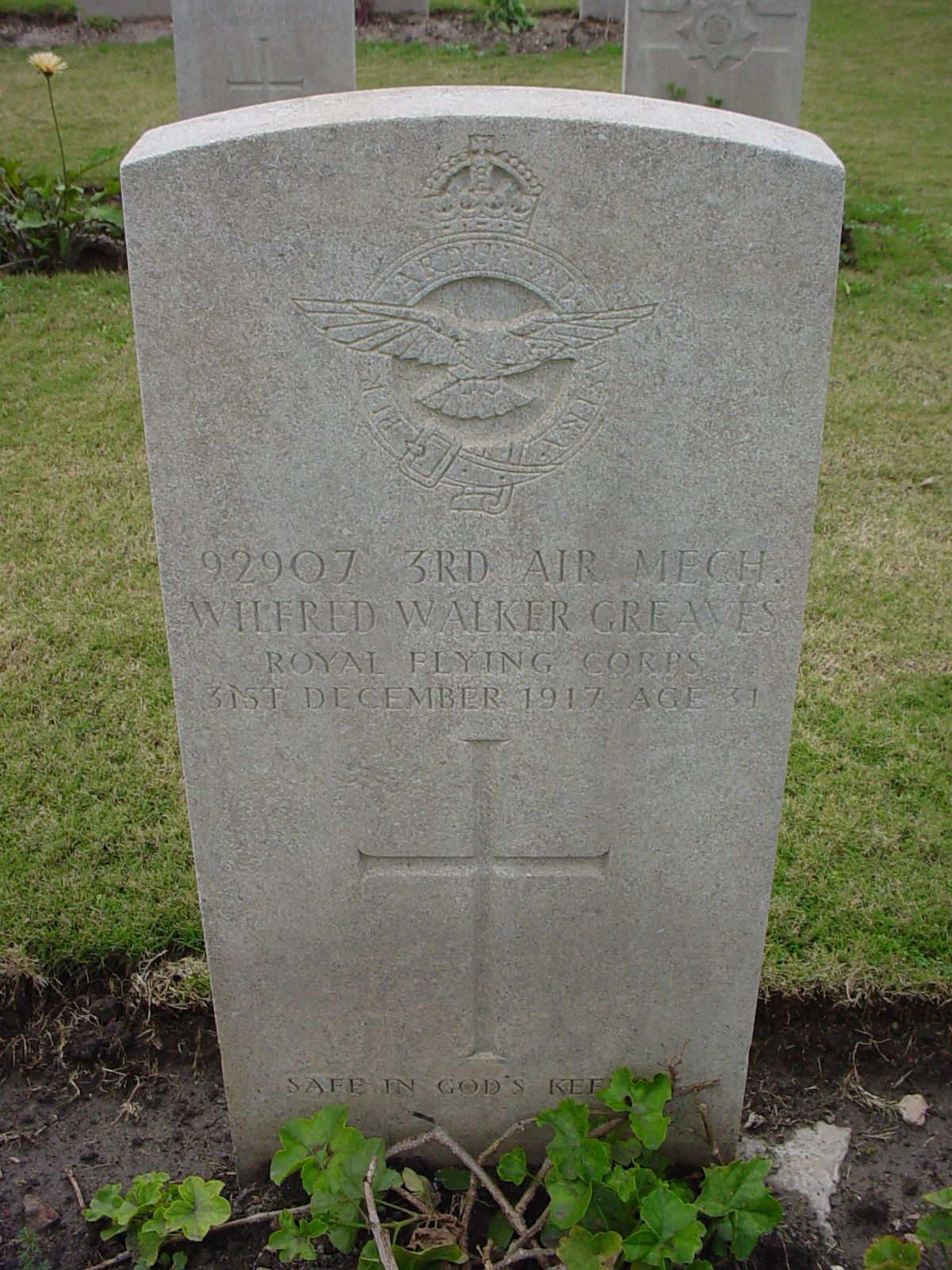 GREAVES, Wilfred Walker | Clayton Remembers