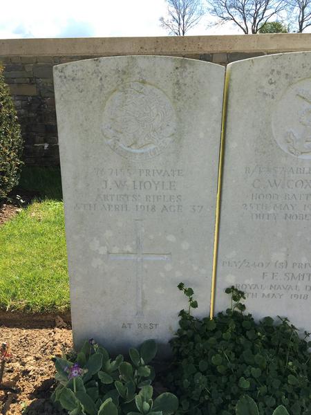 HOYLE, James William | Clayton Remembers